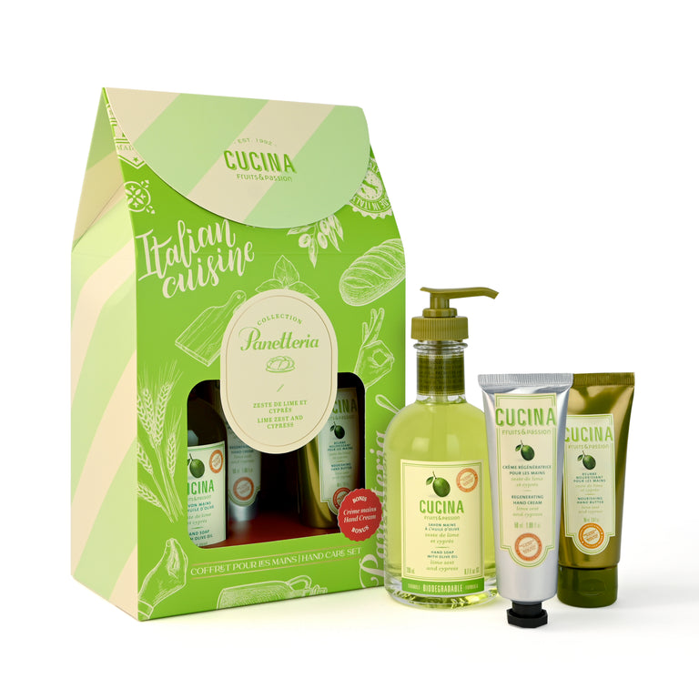 Hand care set | Lime Zest and Cypress – Fruits-Passion